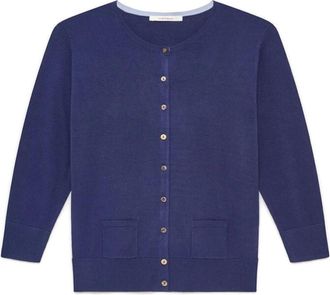 Maliparmi Maliparmi, Femme, Pulls, Bleu, Taille: 42 FR Colours Of The World Cardigan