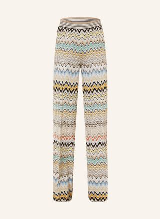 Missoni Strickhose beige