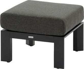 Hesperide Pouf de jardin &Eacute;vasion graphite aluminium et ol&eacute;fine - Hesp&eacute;ride