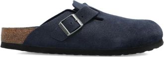 Birkenstock Homme, Chaussures, Bleu, Taille: 44 EU Boston Soft Footbed