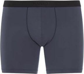 Hanro Boxer uni &agrave; ceinture contrast&eacute;e
