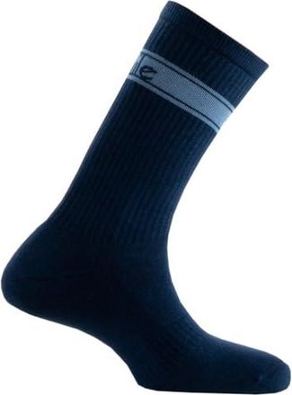 Achile Mi-chaussettes de sport color&eacute;es Made in France - couleur - Marine - Pointure - 39-46