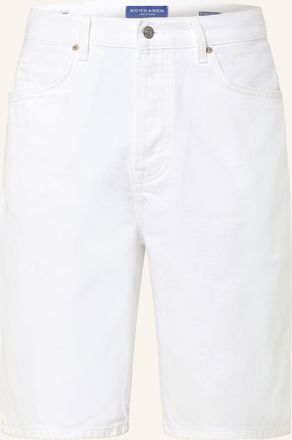 Scotch & Soda Jeansshorts The Pitch Loose Fit weiss