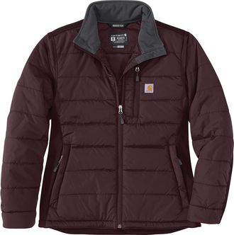 Carhartt Work in Progress Damen Rain Defender Relaxed Fit Lightweight Insulated Jacket Mantel, Brombeere, M