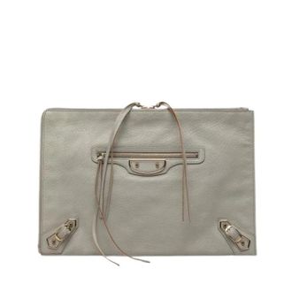 Balenciaga Pre-owned Vintage Clutch - - Pre-owned - Damen - Grau - ONE SIZE