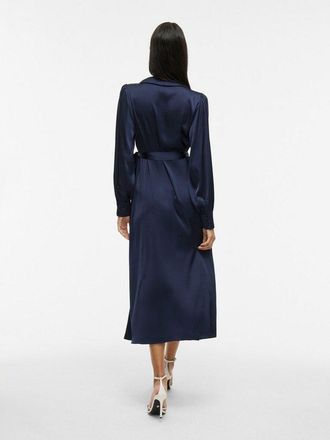 Vila Maxikleid VIENNA RAVENNA ANKLE WRAP DRESS-NOOS/OC Kunstfaser, regular fit