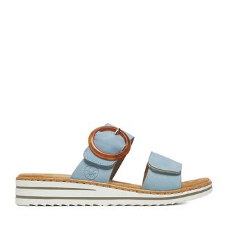 Rieker Pantoletten Rieker V0692-10 Blau