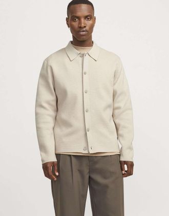 Jack & Jones Gilet en maille - Argenté