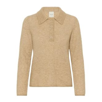 Part Two Damen, Strickwaren, Beige, XSGröße