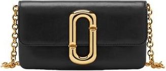 Marc Jacobs Portefeuille The Scene sur cha&icirc;ne en cuir
