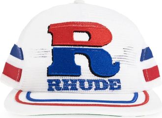 Rhude Homme, Accessoires, Blanc, Taille: ONE Size Hats