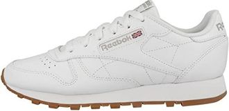 Reebok Classic Leather, Basket Homme, Ftwr White Pure Grey 3 Reebok Rubber Gum 03, 40.5 EU
