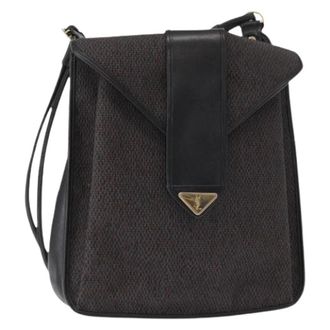 Saint Laurent Sac bandouli&egrave;re en plastique Pre-owned - Femme - Pre-owned - Gris - Taille: ONE Size