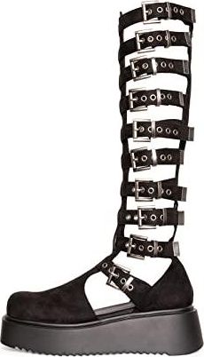 Lamoda Perfectly Untrue Platform Knee High Boots, EU 36