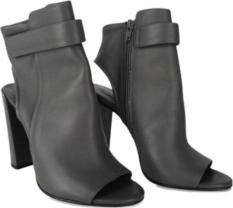 Vince Sandalen mit Peeptoe - Grau