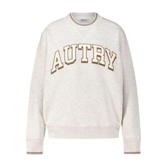 Autry Crewneck Sweater mit gro&szlig;em Logo