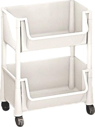 Generic Mobiler Speichertrolley - Multi -Layer -Buch Snack Stationery Cart mit Rollen, vielseitiger Organizer -ragal, 11.61x7.68x48,43 Zoll Platz Sparorganisa