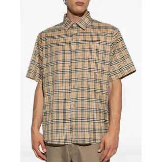 Burberry Radmar Check Shirt - Beige