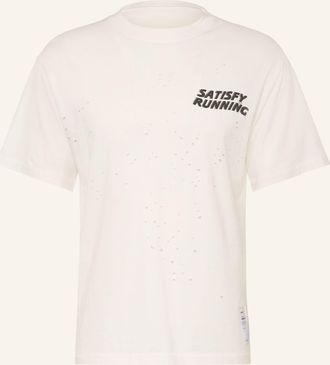 SATISFY Satisfy Laufshirt Mothtech weiss