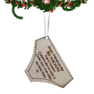 Generico F&uuml;r Hunde - Weihnachtsschmuck f&uuml;r den, handgefertigte Puppe, Hundekralle aus Holz, Vintage-Hundekralle und Hundeausschnitte, Dekoration f&uuml;r Weihnachte