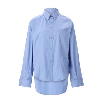 Balenciaga Damen, Blusen & Hemden, Blau, 2XSGr&ouml;&szlig;e