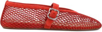 Alaia Femme, Chaussures, Rouge, Taille: 36 EU Ballerines en r&eacute;sille