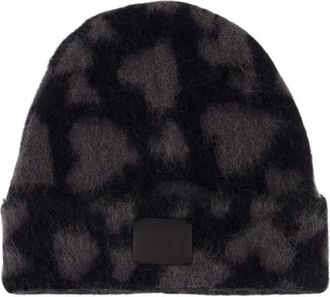 Anine Bing Caps & Mützen - Elia Beanie - Wool - Black - Gr. ONE SIZE - in Schwarz - für Damen