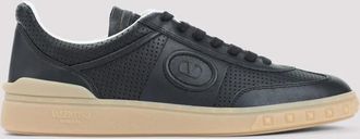 Valentino Garavani Low-Top Sneaker - Black Calf Leather Upvillage Sneakers - Gr. 42,5 (EU) - in Schwarz - für Damen
