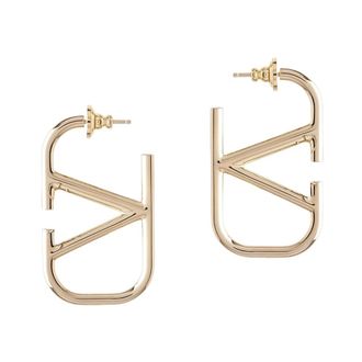 Valentino Garavani Femme, Accessoires, Jaune, Taille: ONE Size VLogo Signature Earrings
