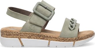 Rieker Sandalen Rieker V2350-52 Gr&uuml;n