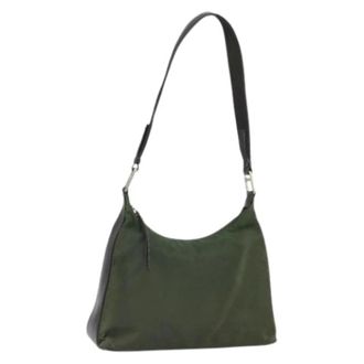 Prada Sac bandouli&egrave;re vintage Pre-owned - Femme - Pre-owned - Vert - Taille: ONE Size