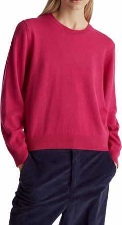 Benetton Damenpullover, violett, X-Large