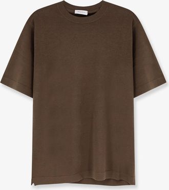Bramani Cashmere Cotton and silk blend T-shirt - BRAMANI CASHMERE - gender_Man