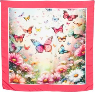 D'Aniello Femme, Accessoires, Multicolore, Taille: ONE Size Silky Scarf