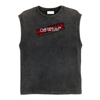 Off-white Femme, Tops, Gris, Taille: 38 FR T-Shirt