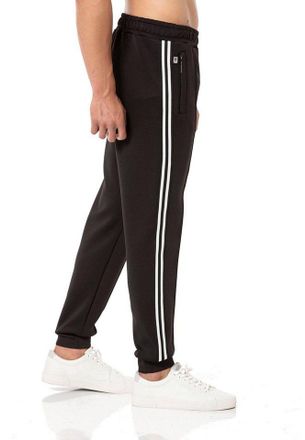 Red Bridge Jogginghose mit seitlichen Streifen - Ideal f&uuml;r Sport und Freizeit Modische Streifen in Kontrastfarbe