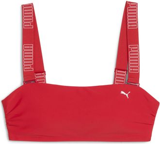 Puma Bandeau-Top Damen, Kleidung, Rot, XS