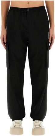Marni Homme, Pantalons, Bleu, Taille: XL Pantalon en laine