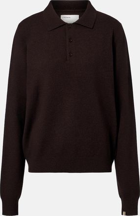 Extreme Cashmere Polopullover N&deg;223 Be For aus einem Kaschmirgemisch