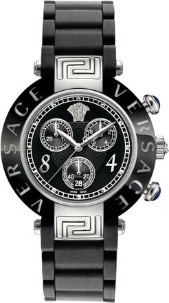 Versace Reve Ceramic Chrono - - Accessories - Herren - Schwarzk - ONE SIZE
