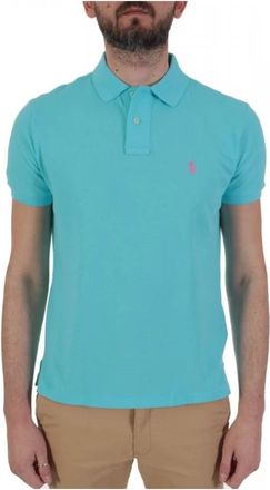 Ralph Lauren Homme, Tops, Bleu, Taille: S Polo Chemises