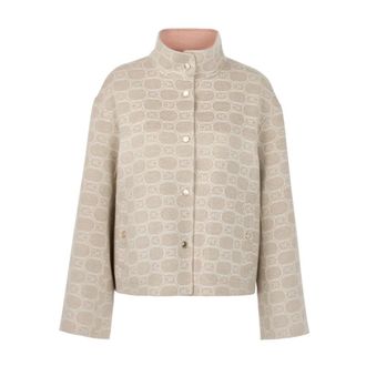 Marc Cain Damen, Jacken, Beige, MGr&ouml;&szlig;e