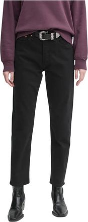 Levi's Femme, Jeans, Noir, Taille: W28 L30 501 Crop