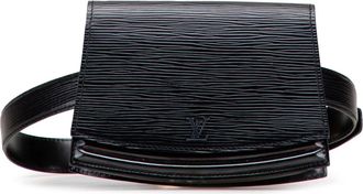 Louis Vuitton Bauchtaschen - Epi Tilsitt Belt Bag - Gr. ONE SIZE - in Schwarz - für Damen