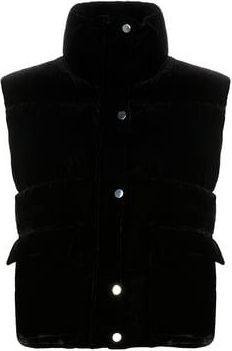 Saison 1865 Ulma ärmellose Daunenjacke - Schwarz