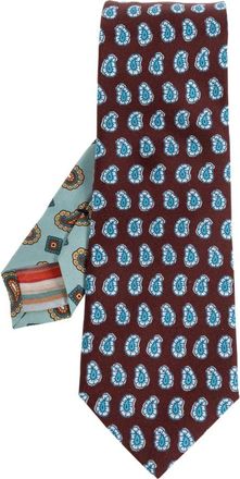 Paul Smith Homme, Accessoires, Brun, Taille: ONE Size Cravate en soie