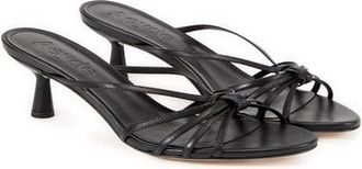 Aeyde Mules &agrave; talon en cuir