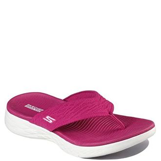 Skechers On The Go 600 Sunny 140037-FUS, Womens flip-flops, purple, 37 EU