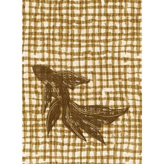 Paul Smith Foulard imprim&eacute; &agrave; carreaux en coton
