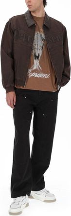 Represent Trucker Jacket - Brown